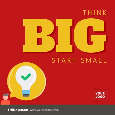 Create a Custom Think Poster for Classroom