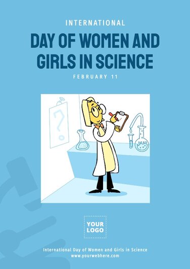 Posters for International Day of Women and Girls in Science