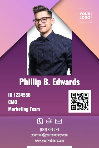 Design custom ID cards online