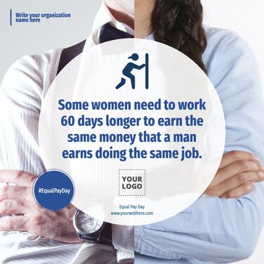 Create Equal Pay Day Posters Online