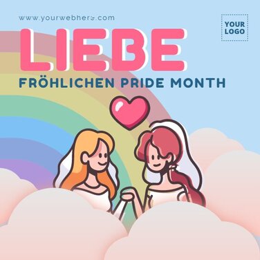 Pride Day Plakat- und Flyervorlagen
