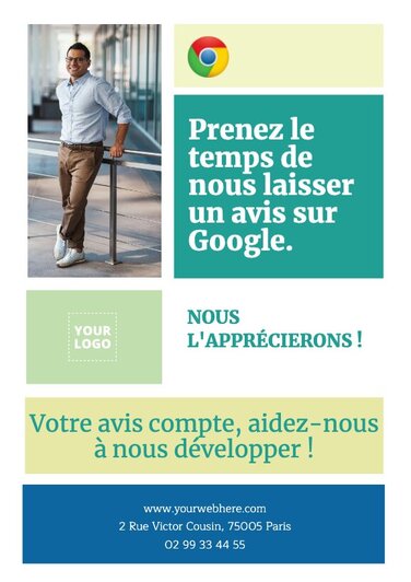 Modèles éditables en ligne pour demander des avis de clients
