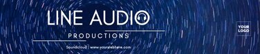 Gratis sjablonen voor SoundCloud-banners