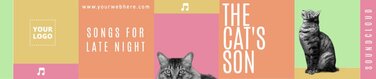 Gratis sjablonen voor SoundCloud-banners