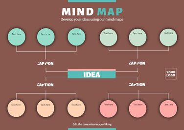Mind Map. Kostenlos online bearbeitbare Vorlagen und Beispiele
