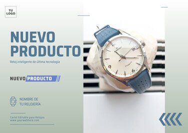 Crea anuncios para Tienda de Relojes online