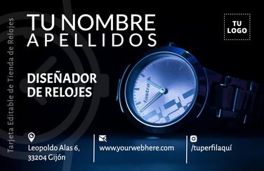 Crea anuncios para Tienda de Relojes online