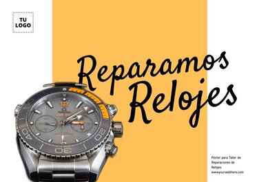 Crea anuncios para Tienda de Relojes online