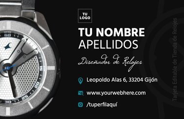 Crea anuncios para Tienda de Relojes online