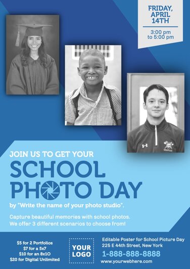 Free School Picture Day Flyer templates
