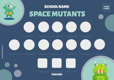 Customize free school class photo templates
