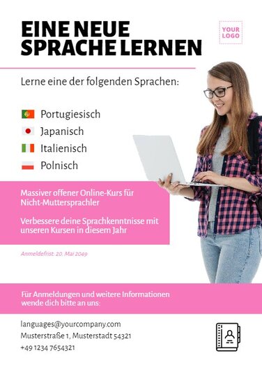 Vorlagen für Online-Kurse