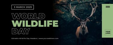 Free World Wildlife Day Poster Templates