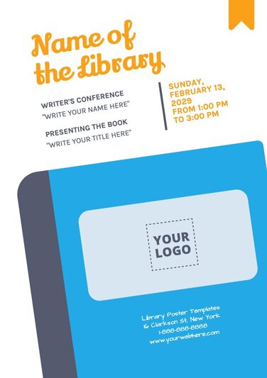 Library Poster Templates to Customize Online