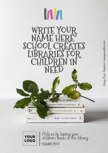 Library Poster Templates to Customize Online