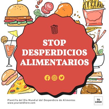 Pósters para reducir el Desperdicio de Alimentos