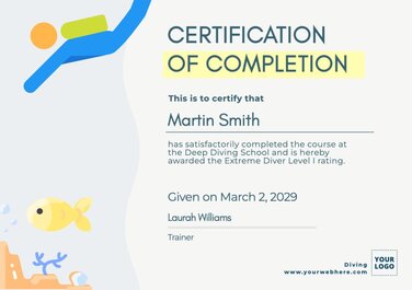 Free Diving Flyer Templates to Customize
