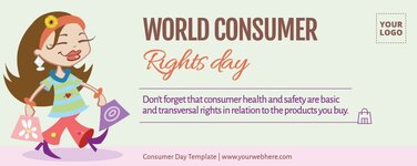 World Consumer Rights Day Poster Templates