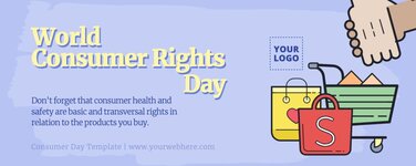 World Consumer Rights Day Poster Templates