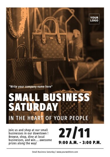 Small Business Saturday Flyer Templates