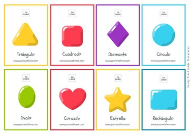 Plantillas de Tarjetas Didácticas para estudiar