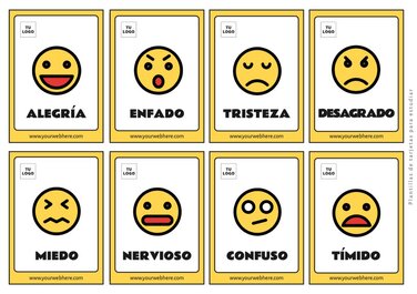 Plantillas de Tarjetas Didácticas para estudiar