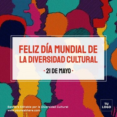 Plantillas del Día de la Diversidad Cultural editables online