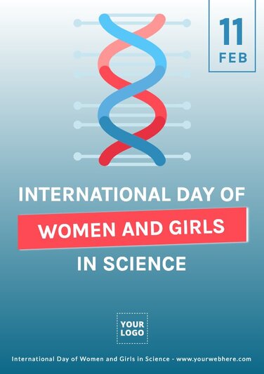 Posters for Day of Women and Girls in Science