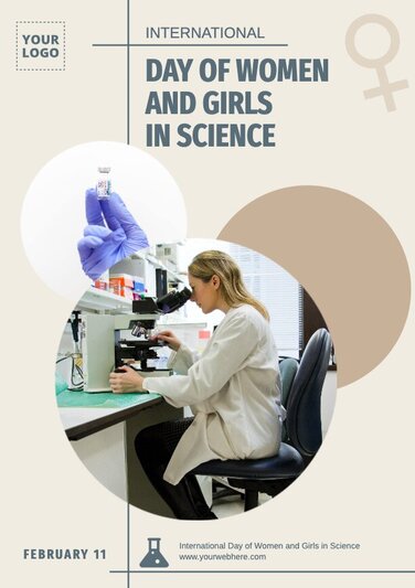 Posters for Day of Women and Girls in Science