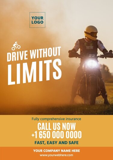 Auto Insurance templates to design ads