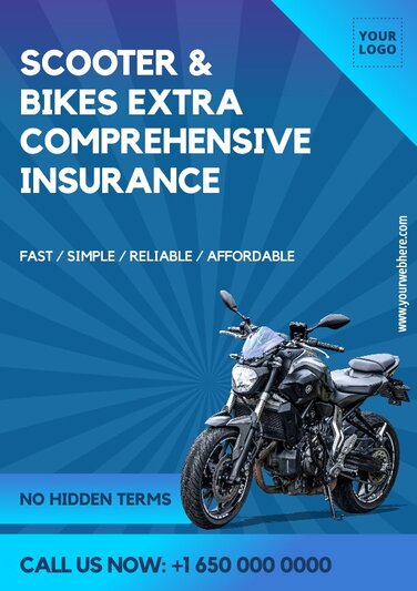 Auto Insurance templates to design ads
