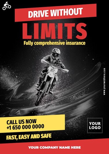 Auto Insurance templates to design ads