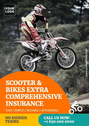 Auto Insurance templates to design ads