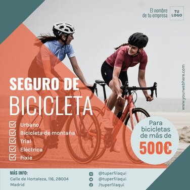 Plantillas de Seguros de Autos para diseñar anuncios