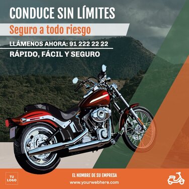Plantillas de Seguros de Autos para diseñar anuncios