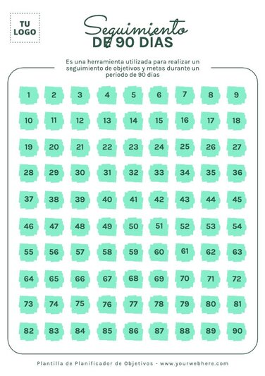 Crea tu Planificador de Metas y Objetivos online