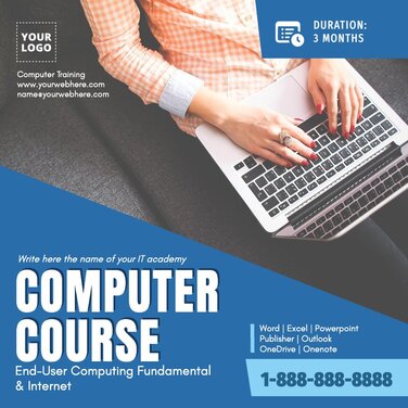 Online Classes Templates To Customize