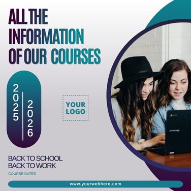 Online Classes Templates To Customize