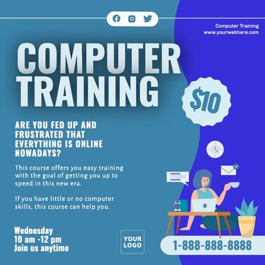 Promote your Online Course with Free Designs