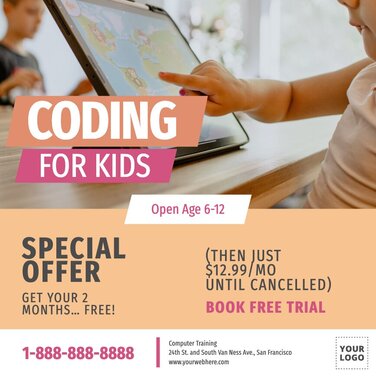 Online Classes Templates To Customize