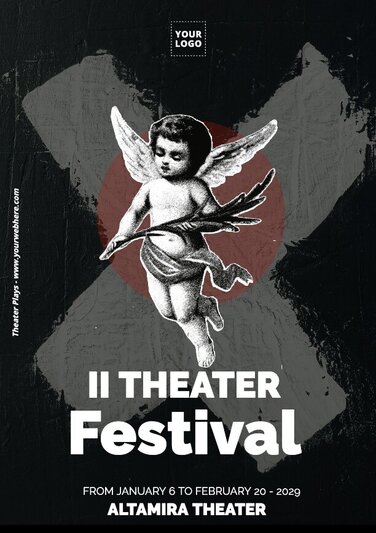 Make a custom Theater Play poster online