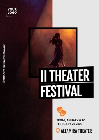 Make a custom Theater Play poster online