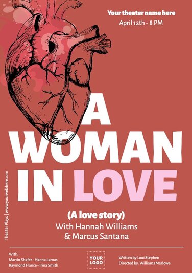 Make a custom Theater Play poster online