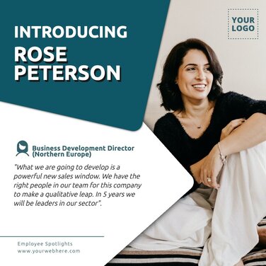 Customizable Employee Spotlight Templates