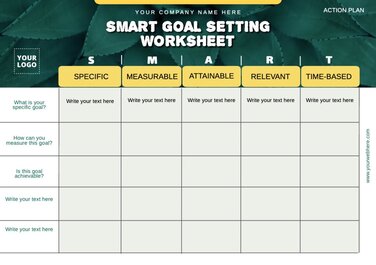Free Goal Planner Templates