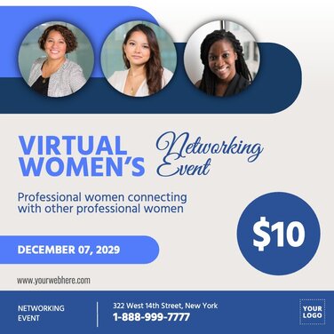 Free Networking Event Flyer Templates