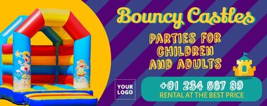 Free Bouncy Castle Poster Templates