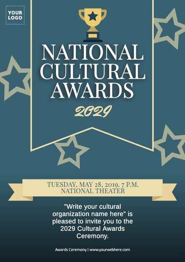 Editable Awards Ceremony Invitation Templates