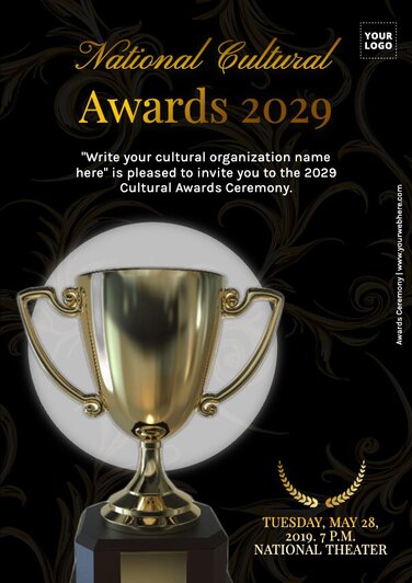 Editable Awards Ceremony Invitation Templates