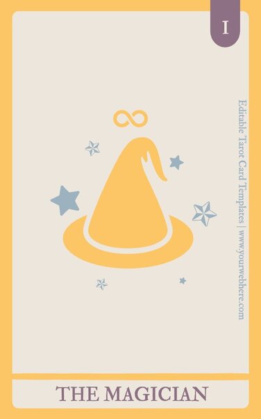 Blank Tarot Card Templates to Print